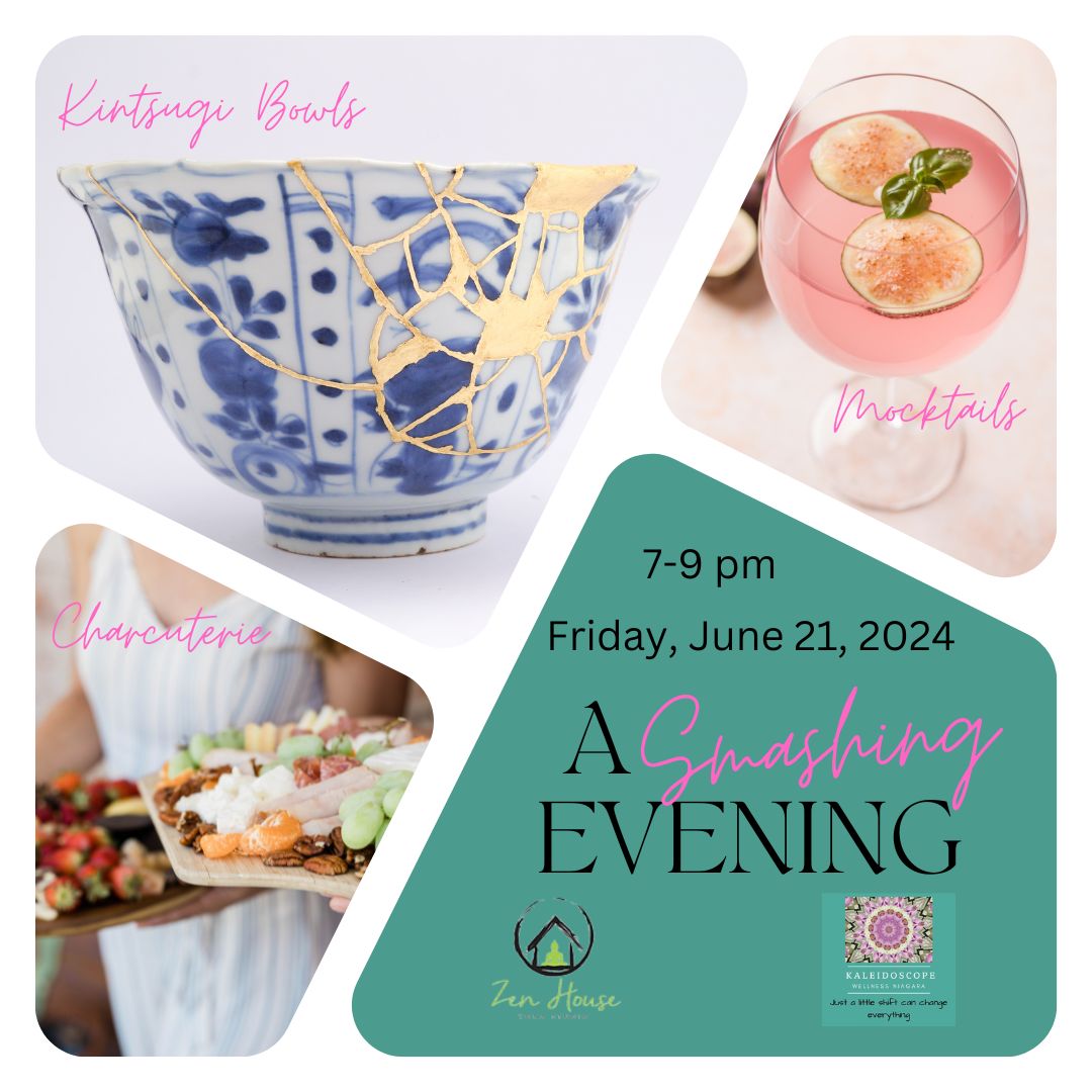 A Smashing Evening! Kintsugi Bowls & Mocktails | Kaleidoscope Wellness Niagara